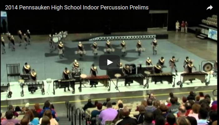 Pennsauken 13-14 TIA prelims performance - Custom Marching Drill
