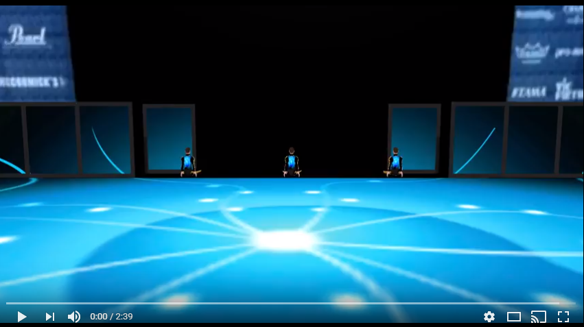 Custom Marching Drill Indoor DEMO - Custom Marching Drill